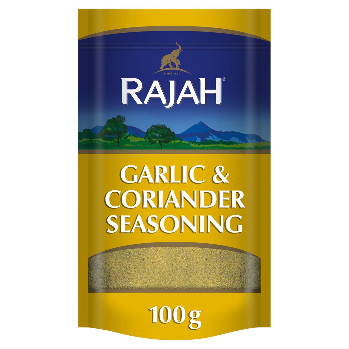 Rajah Spices Garlic & Coriander Seasoning Powder - Ocado