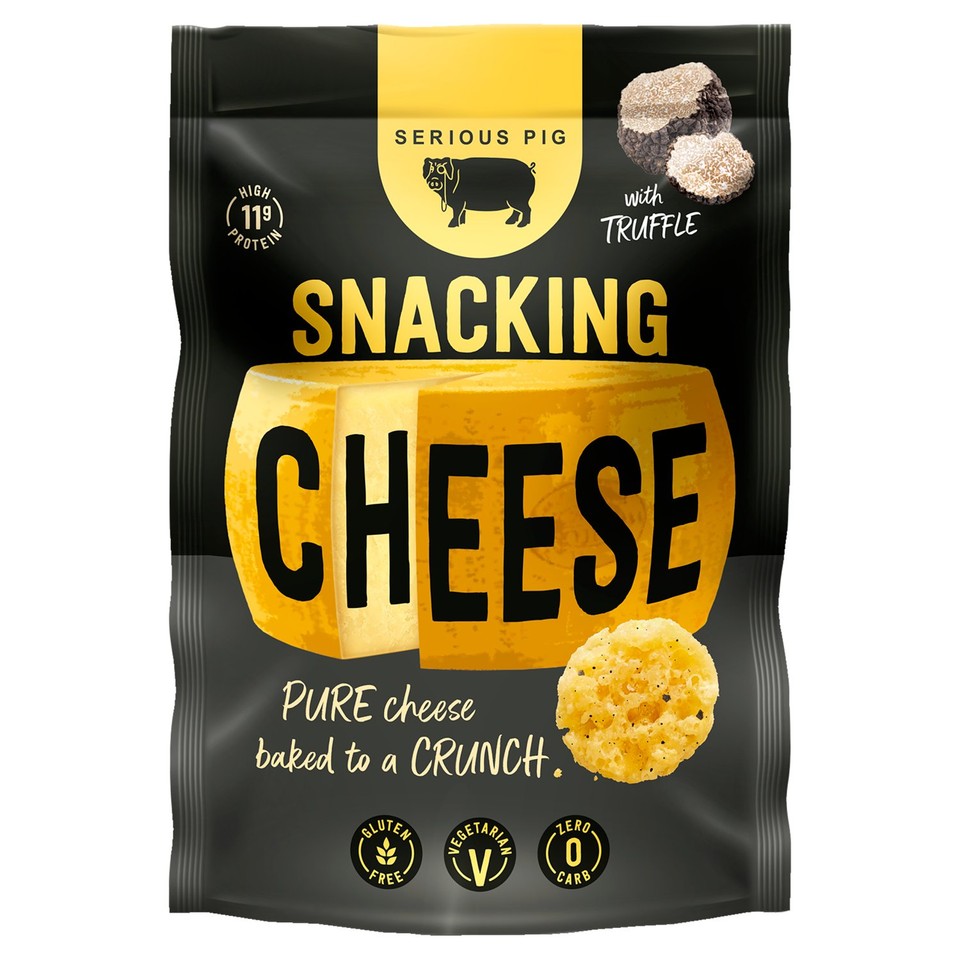 Serious Pig Truffle Snacking Cheese - Ocado