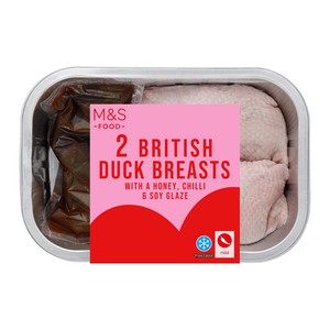 M&S Duck Breasts With Soy & Chilli Glaze - Ocado