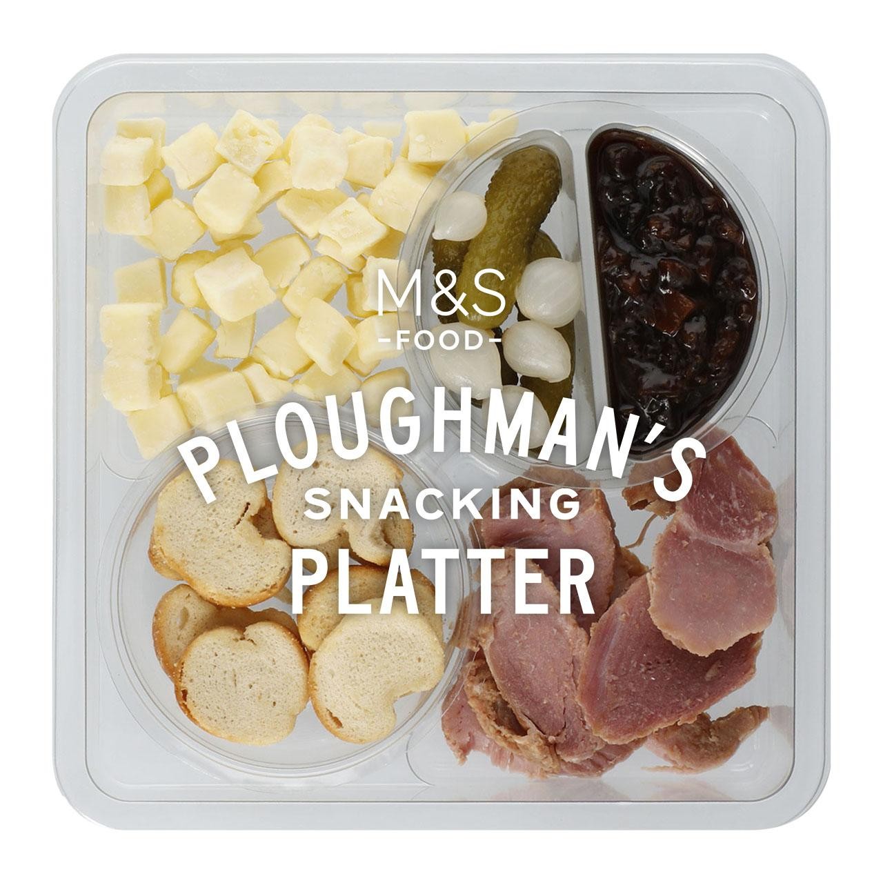 M&S Ploughmans Snacking Platter - Ocado