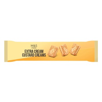 M&S Extra Cream Custard Creams - Ocado