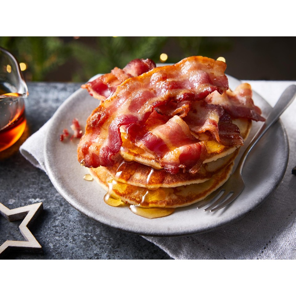 M&S British Outdoor Bred 16 Maple Cured Streaky Bacon Rashers - Ocado