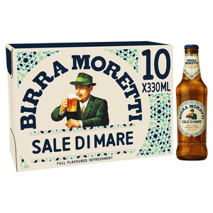 Birra Moretti Sale Di Mare Unfiltered Lager Beer Bottle - Ocado