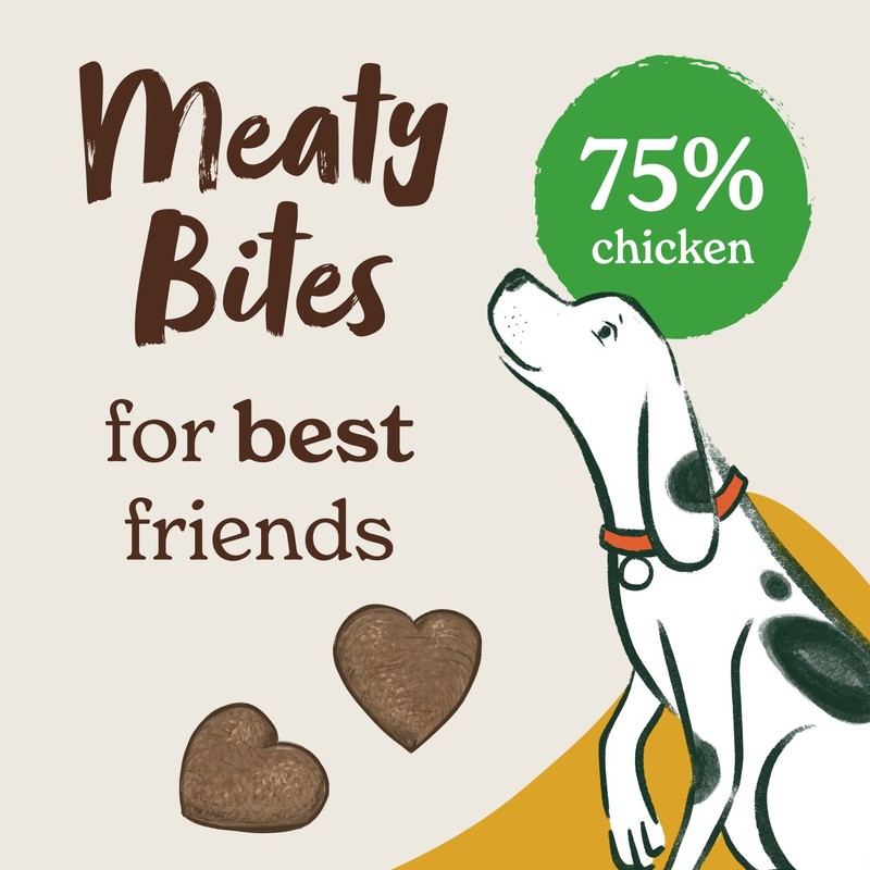 Forthglade Meaty Bites Natural Grain-Free Treats Chicken and Apple - Ocado