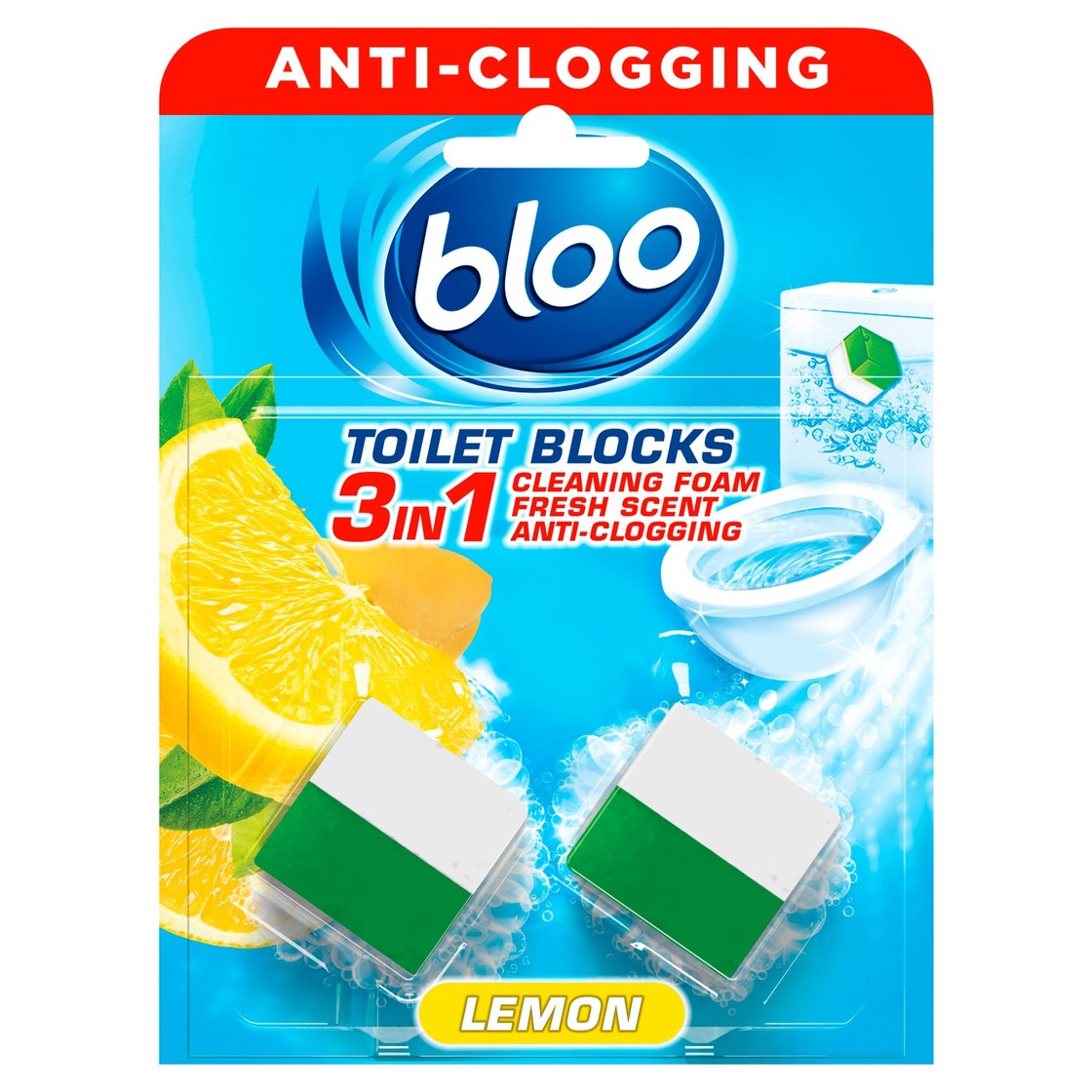 Bloo Lemon Toilet Blocks - Ocado