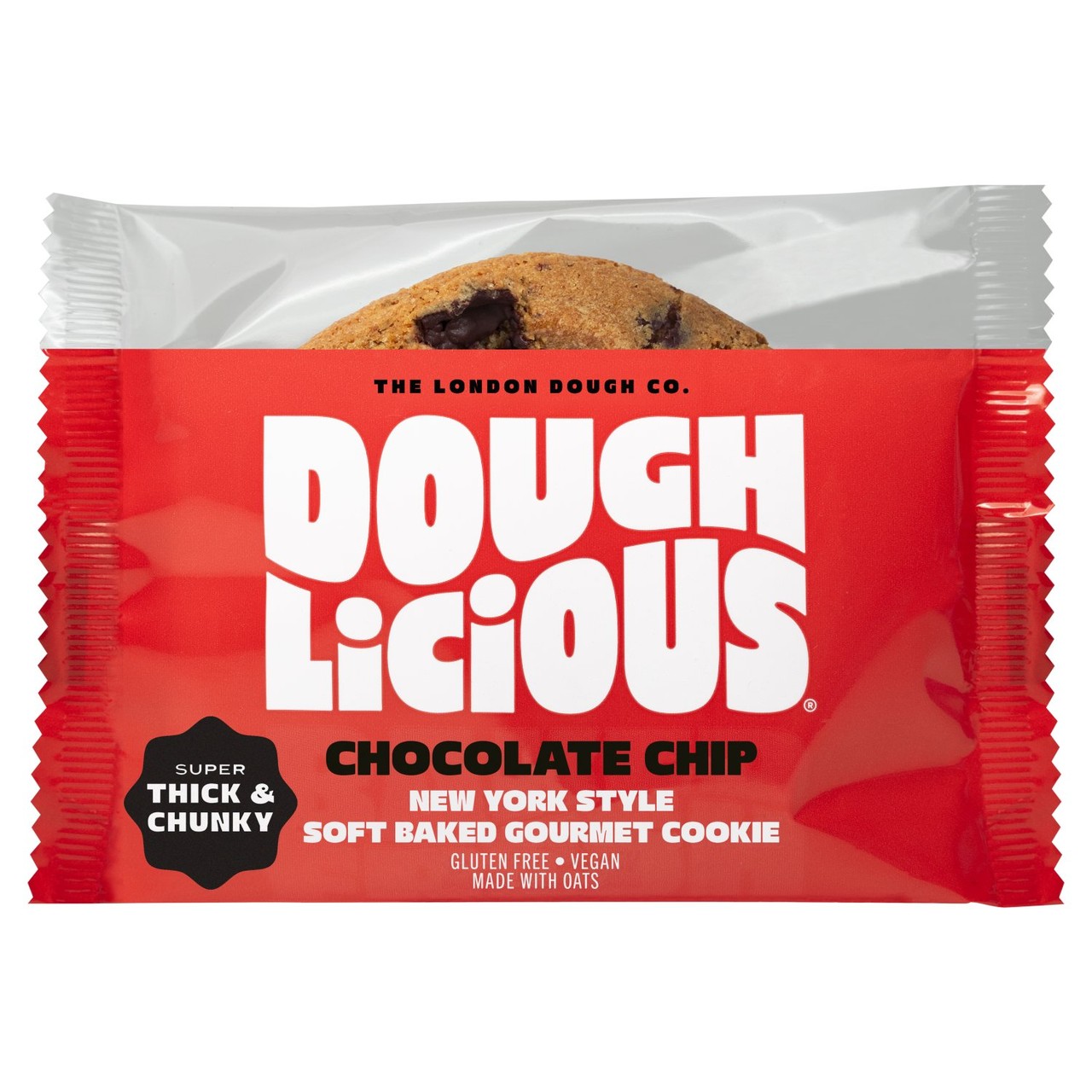 Doughlicious New York Style Chocolate Chip Soft Baked Gourmet Cookie ...