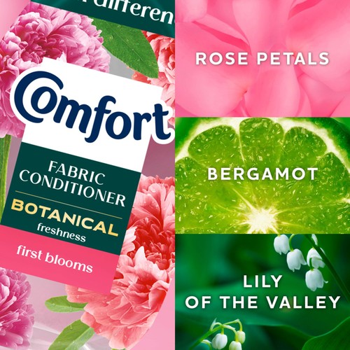 Comfort Botanical Fabric Conditioner First Blooms 38 Washes - Ocado