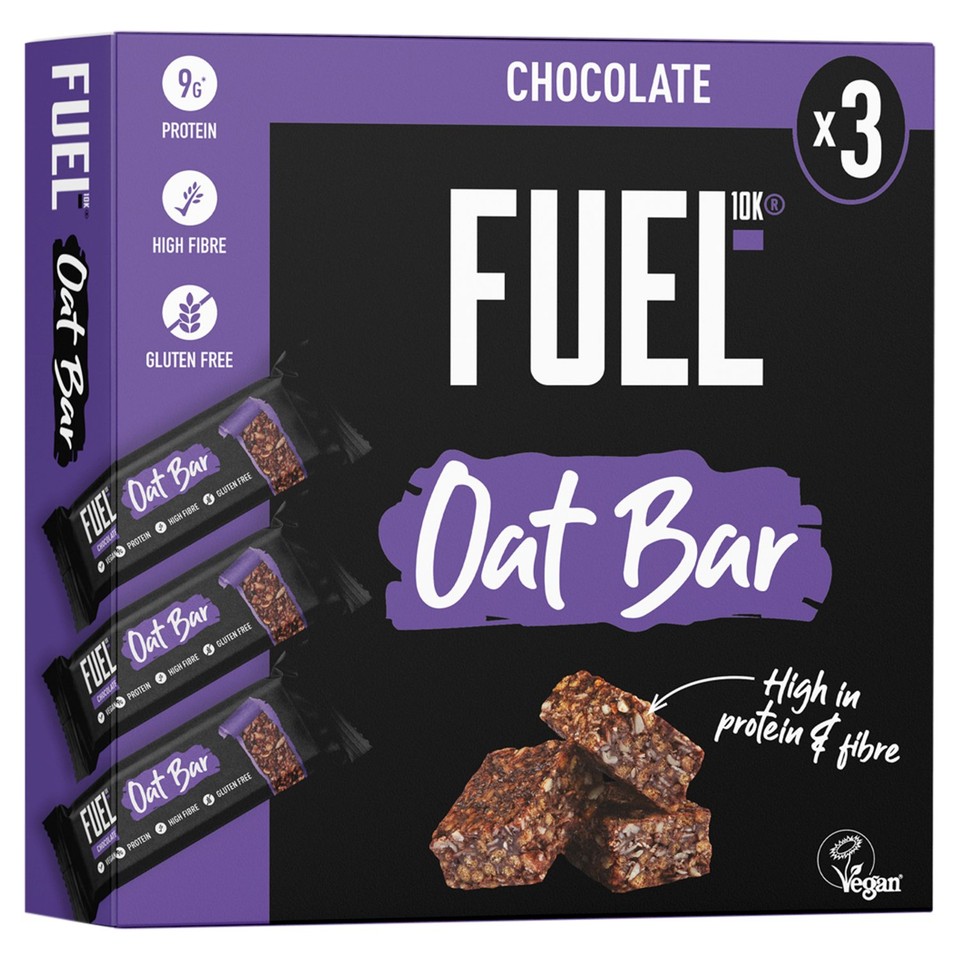 FUEL 10K Chocolate Protein Cereal Oat Bars - Ocado