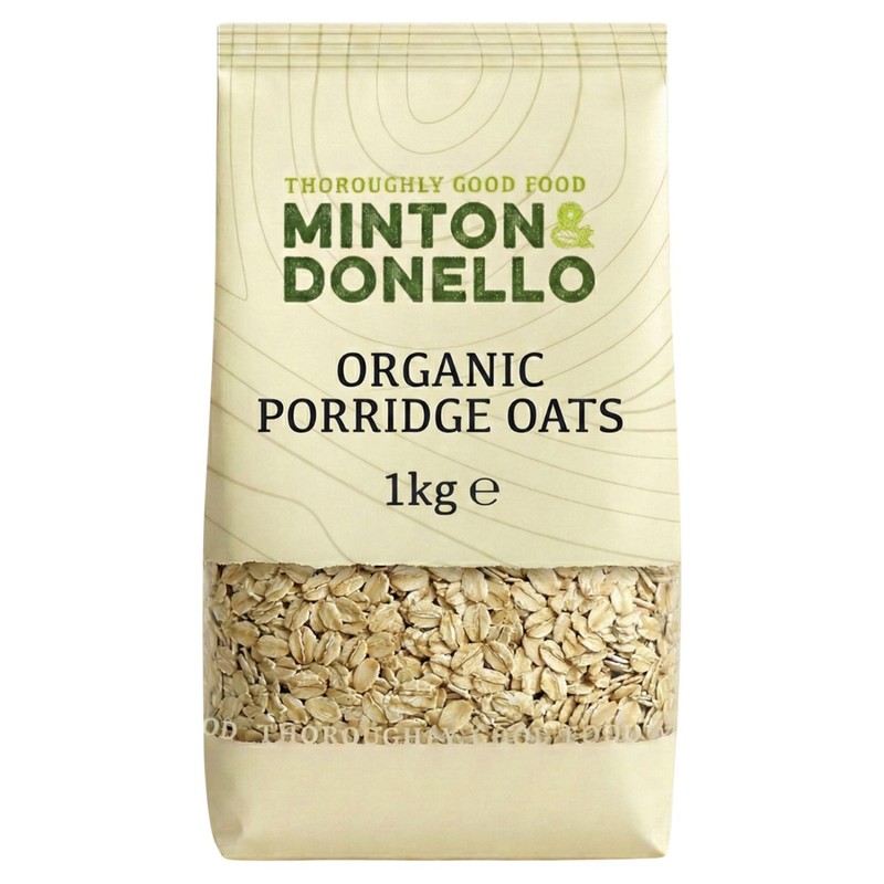 Minton & Donello Organic Porridge Oats - Ocado