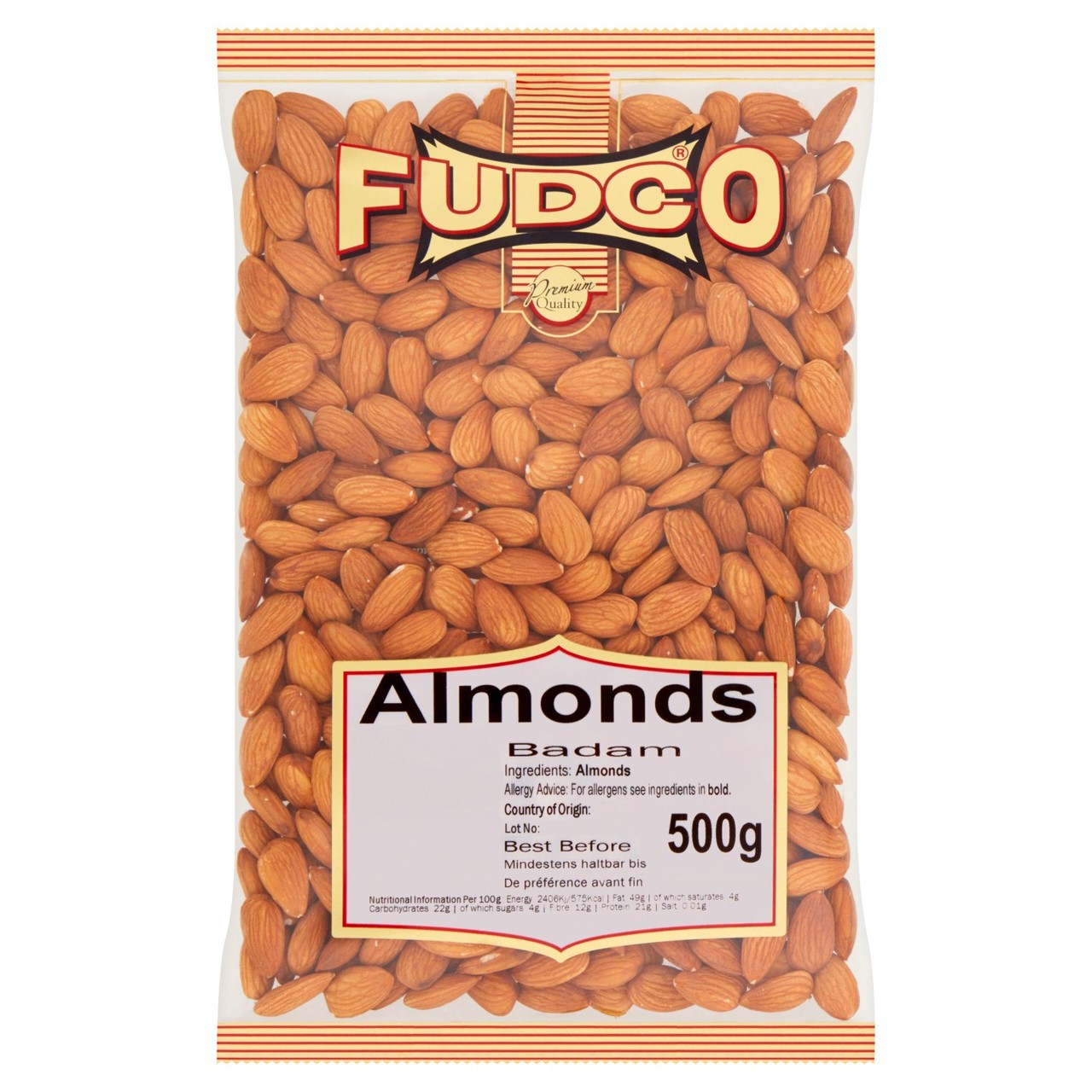 Fudco Almonds - Ocado