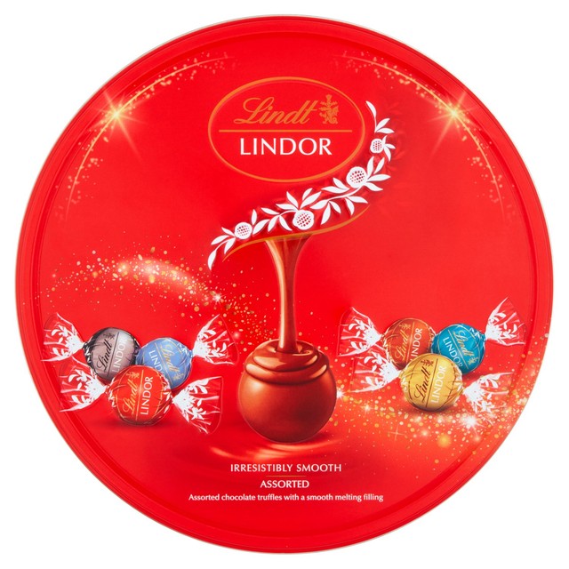 Lindt Lindor Selection Tin - Ocado