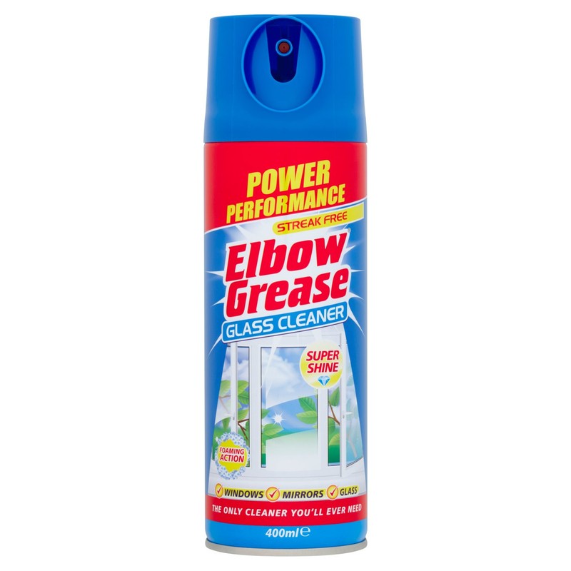 Elbow Grease Glass Cleaner Aerosol - Ocado