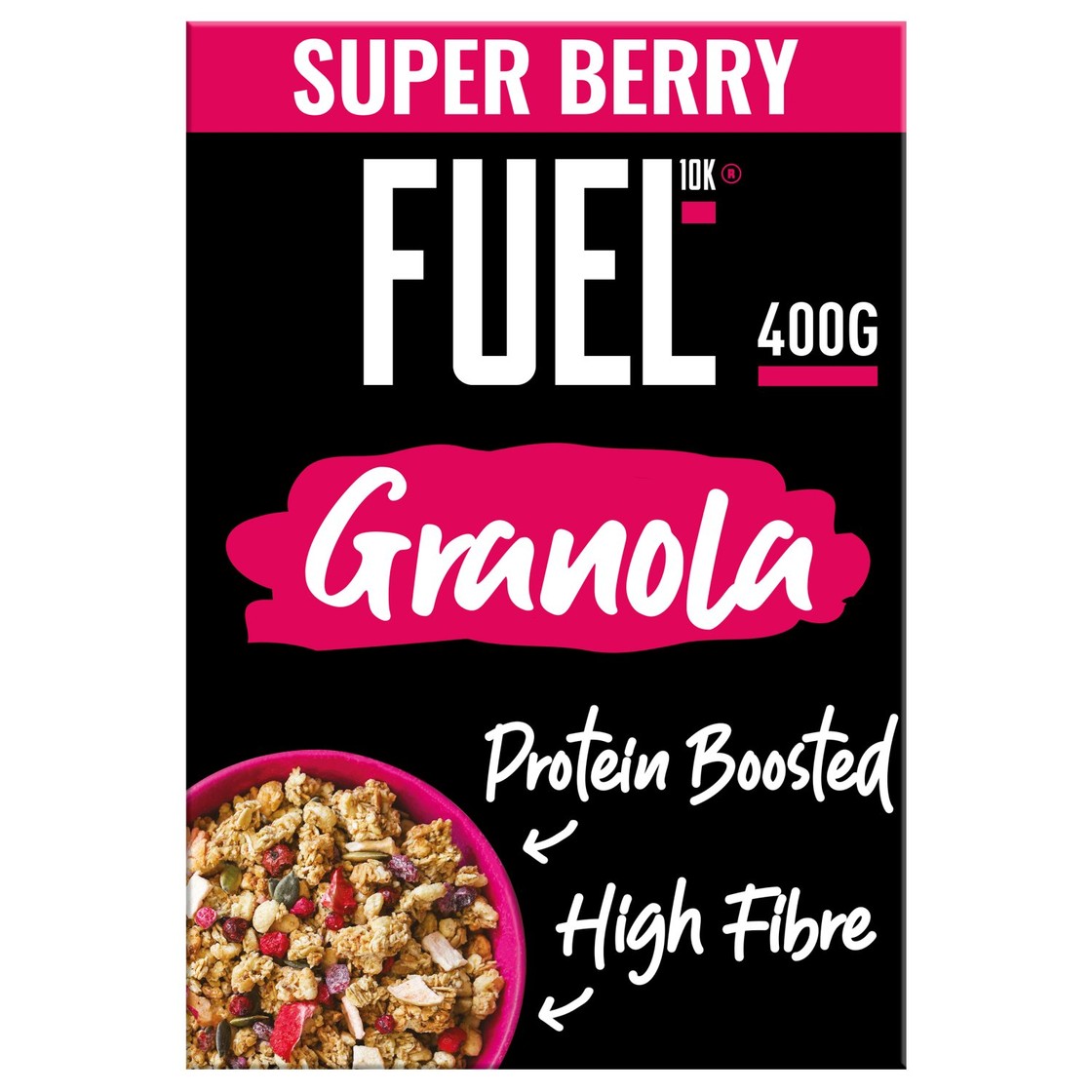 FUEL 10K Super Berry Protein Granola Breakfast Cereal - Ocado