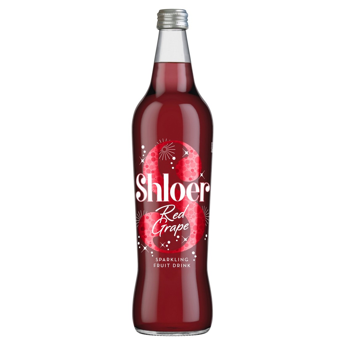 Shloer Red Grape Sparkling Juice Drink - Ocado