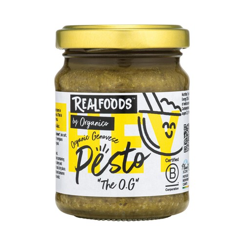 Realfoods Organic Genovese Pesto - Ocado