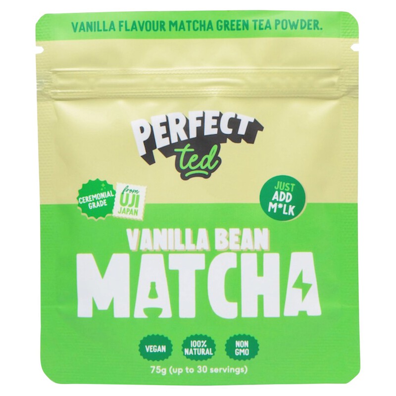 Perfect Ted Matcha Powder Vanilla Bean - Ocado