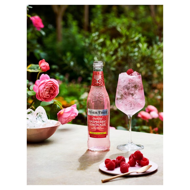 Fever-Tree Raspberry & Rose Lemonade - Ocado