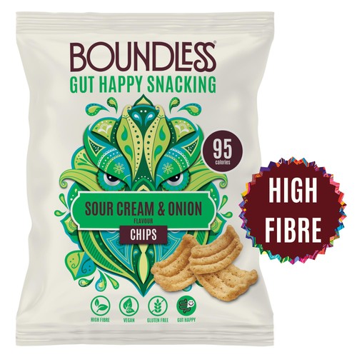 Boundless, Sour Cream & Onion Chips Multi-Pack - Ocado