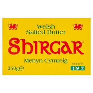 Shirgar Salted Welsh Butter - Ocado