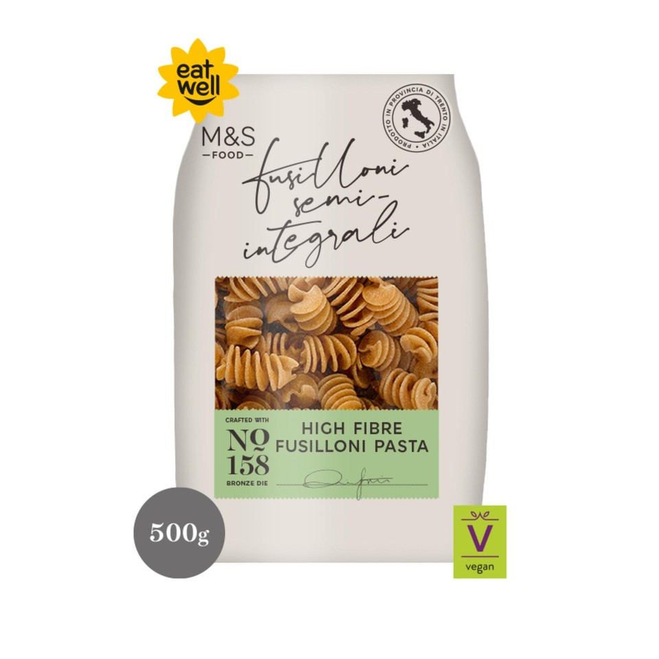 M&S Fusilloni Authentic Italian Pasta - Ocado