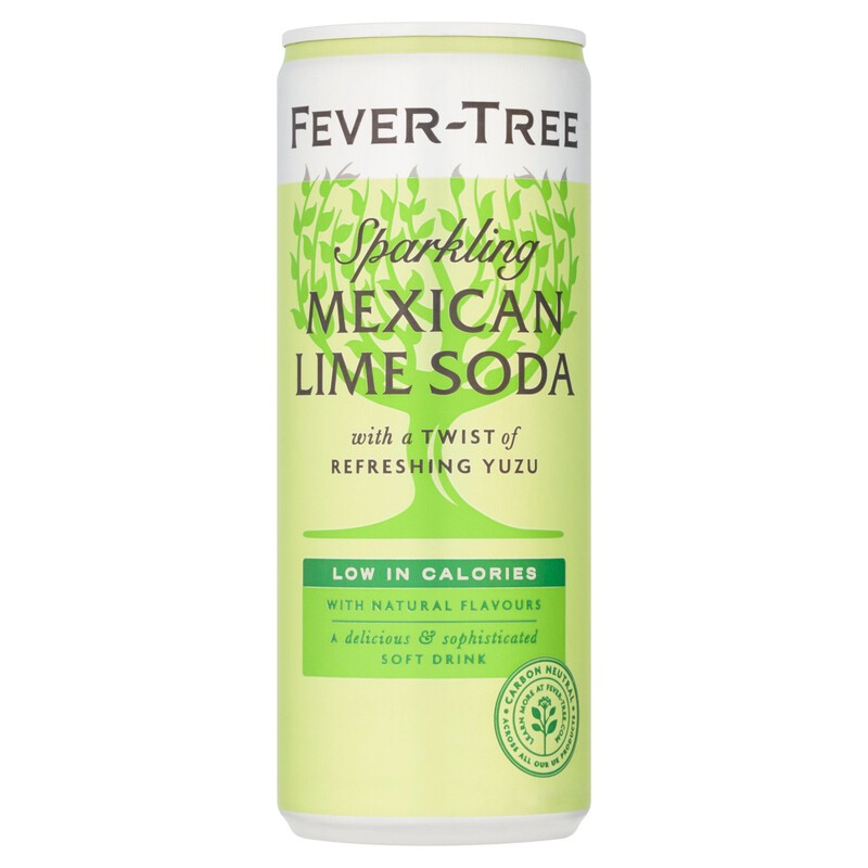 Fever-Tree Refreshingly Light Sparkling Mexican Lime 250ml (Sample) - Ocado