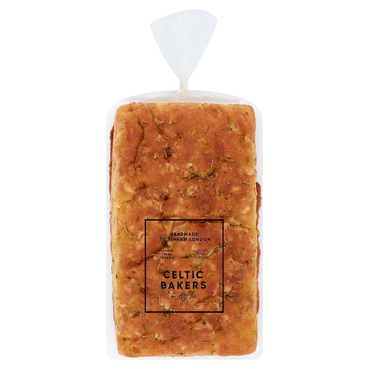 Celtic Bakers Organic Rosemary Focaccia - Ocado