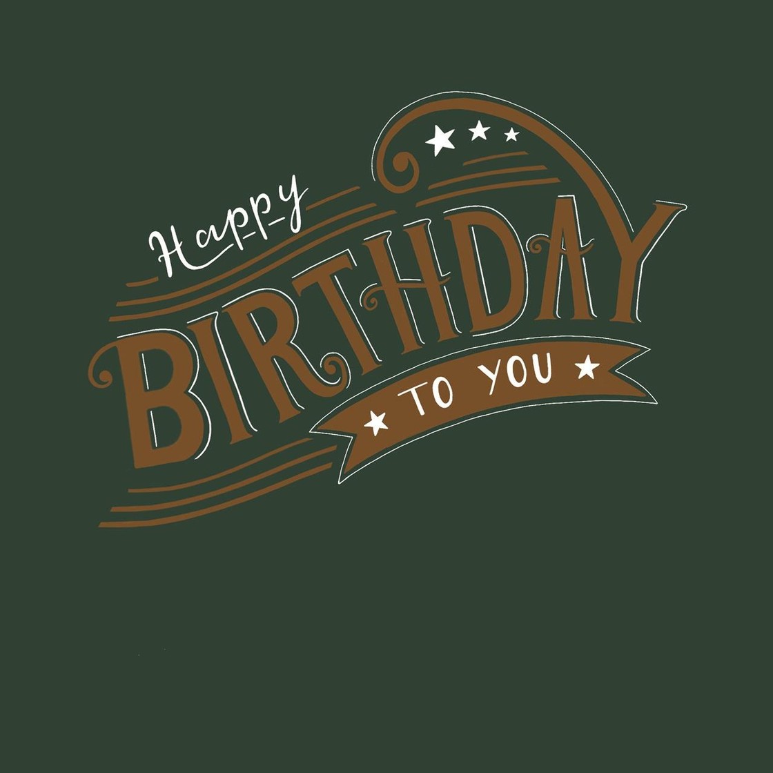 Alpha Birthday Wishes Card - Ocado
