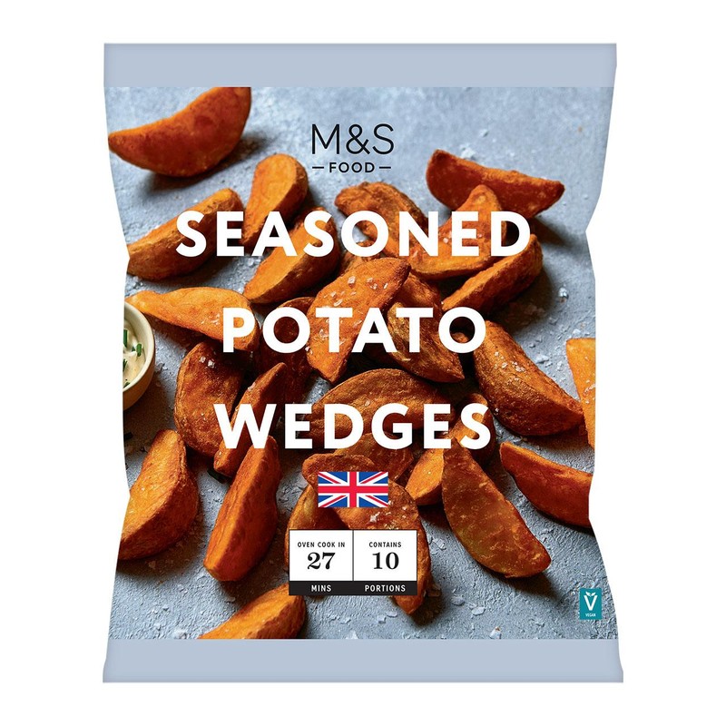 M&S Seasoned Potato Wedges Frozen - Ocado