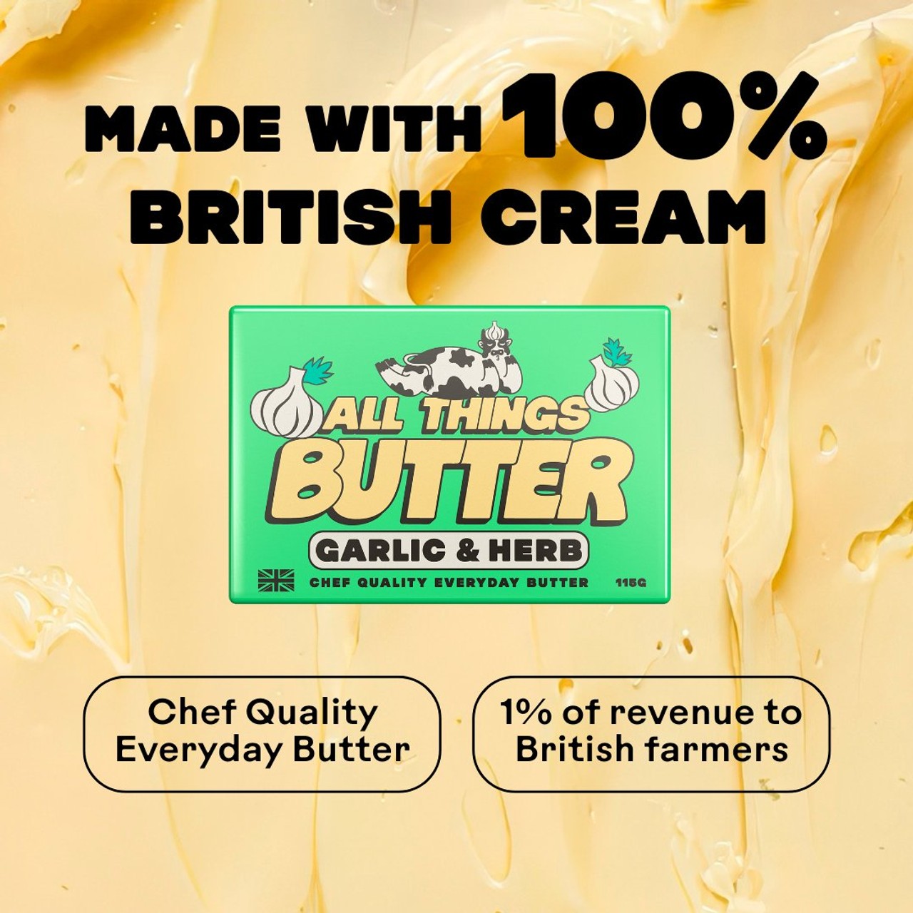 All Things Butter Garlic & Herb Butter - Ocado