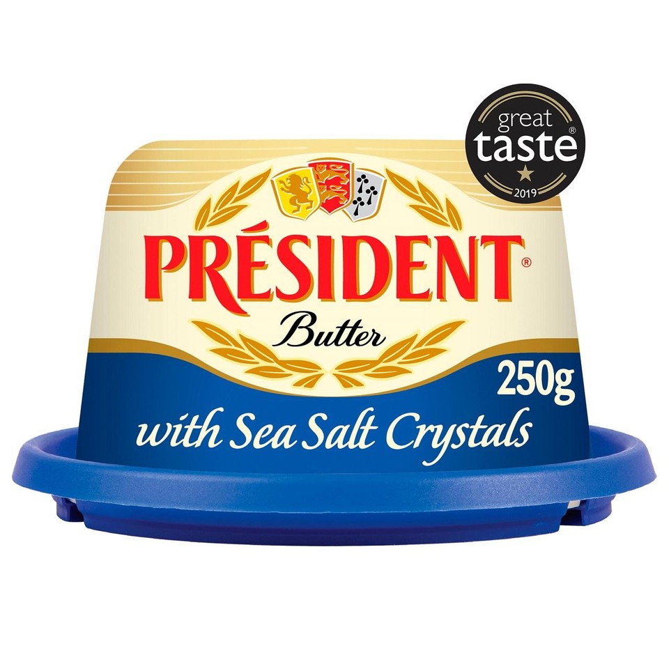 President French Butter with Sea Salt Crystals - Ocado