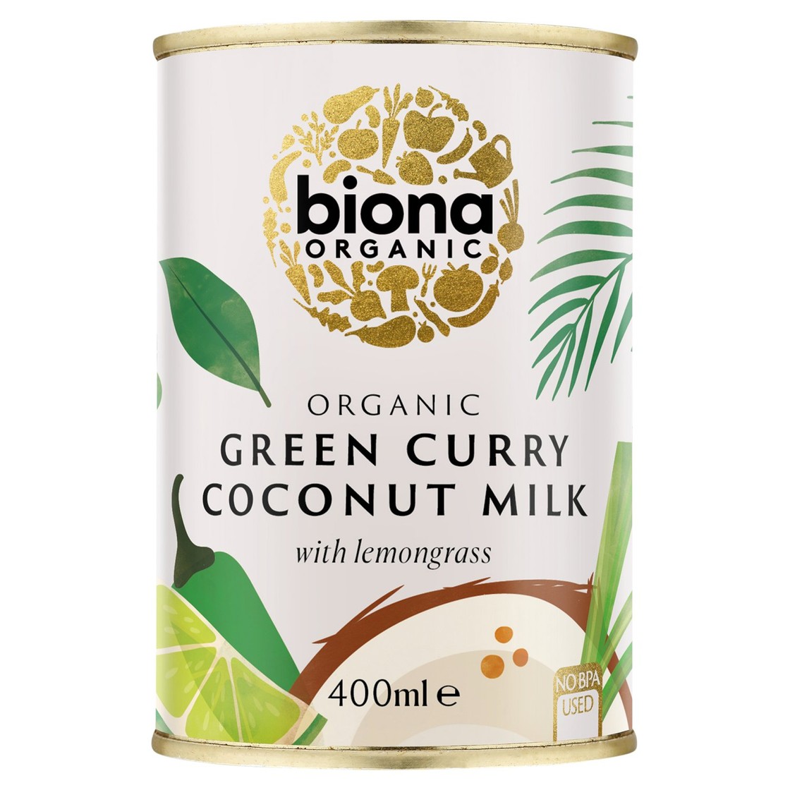 Biona Organic Green Curry Coconut Milk - Ocado