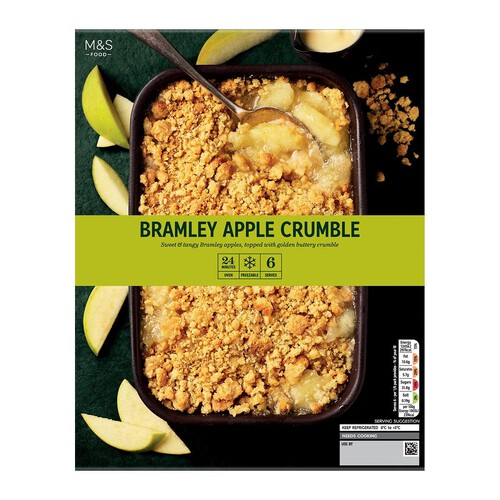 M&S Bramley Apple Crumble - Ocado