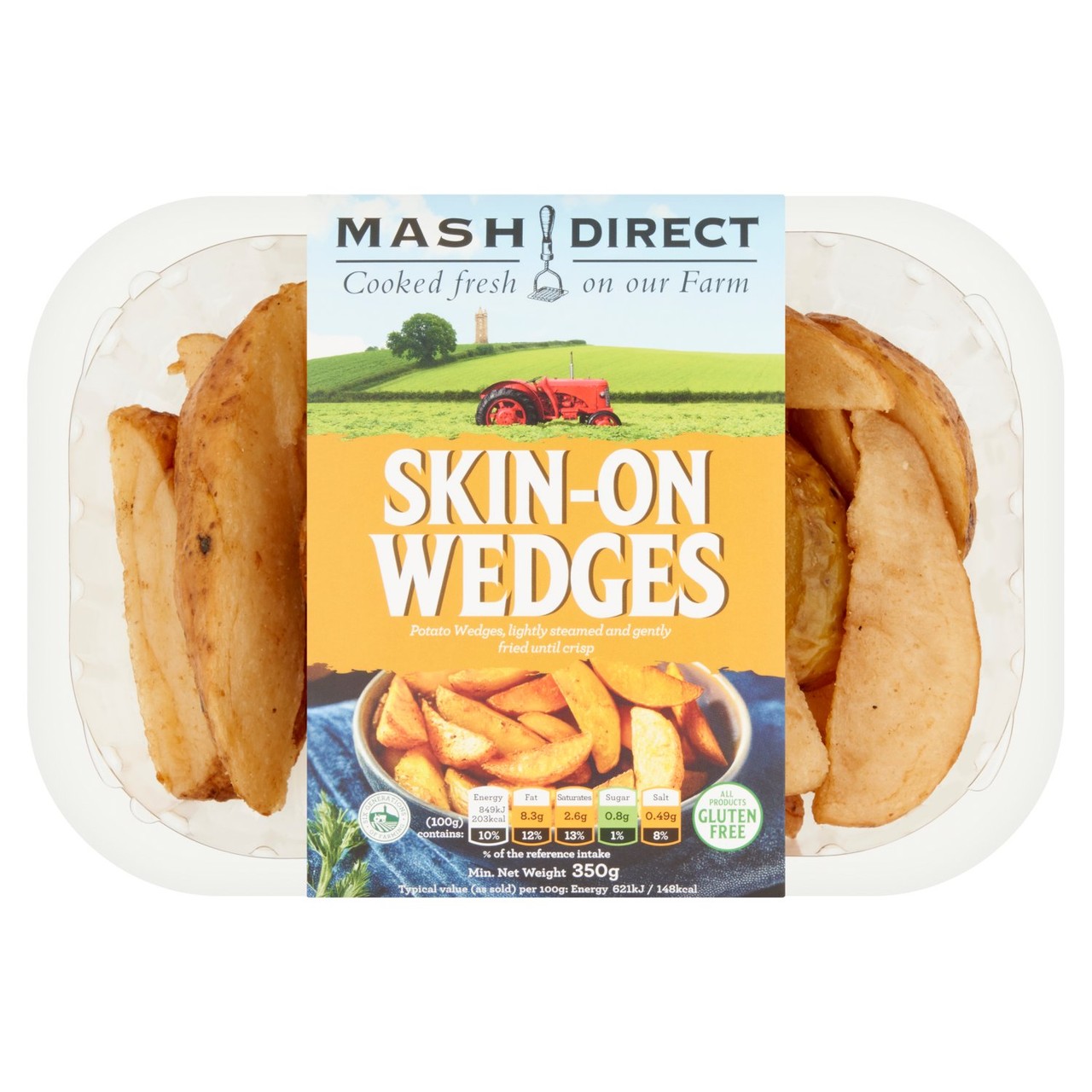 Mash Direct Skin On Wedges - Ocado