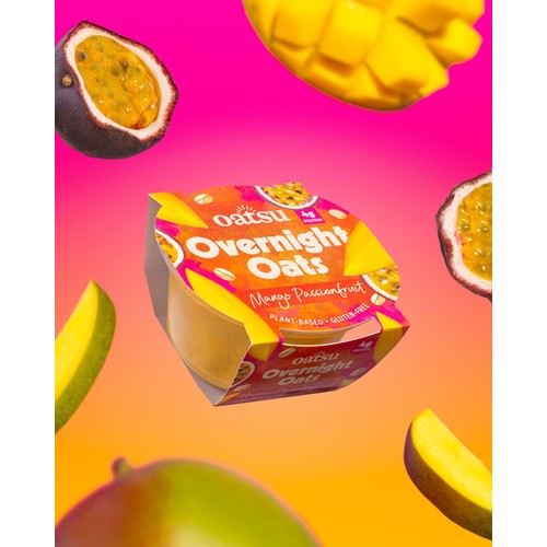 Oatsu Overnight Oats Mango Passionfruit - Ocado