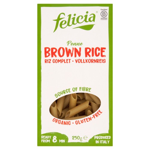 Felicia Gluten Free Organic Brown Rice Penne Pasta - Ocado