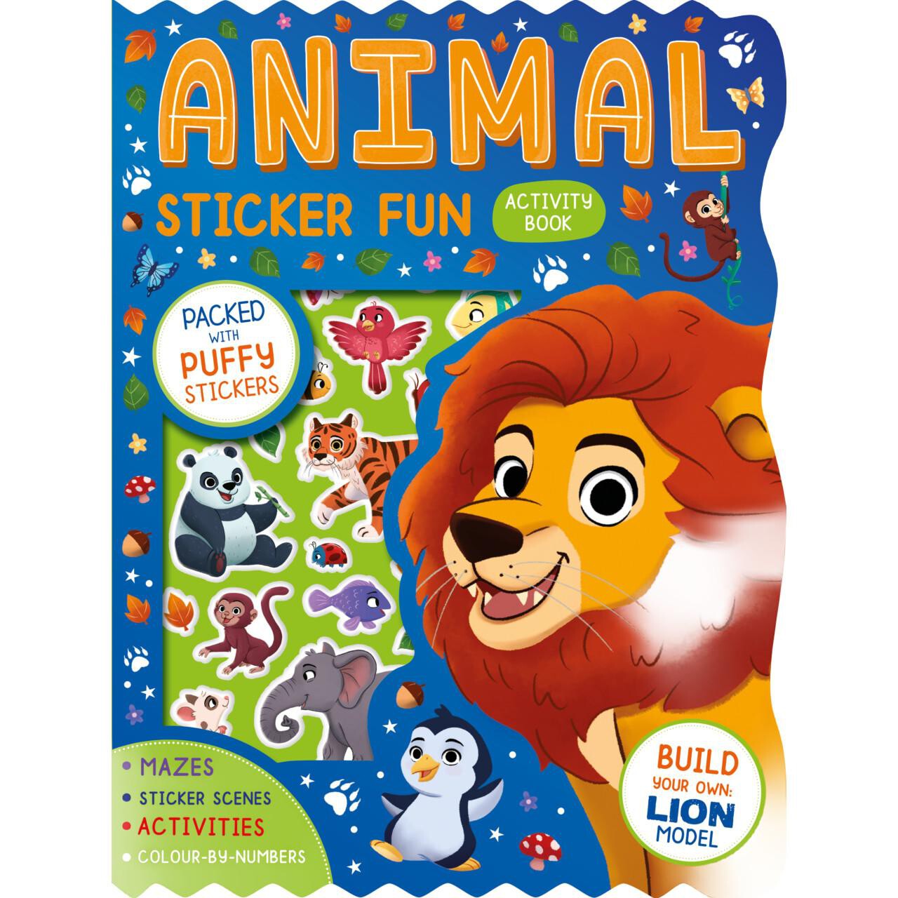 Igloobooks Funtastic Activity Book - Animal Sticker Fun - Ocado