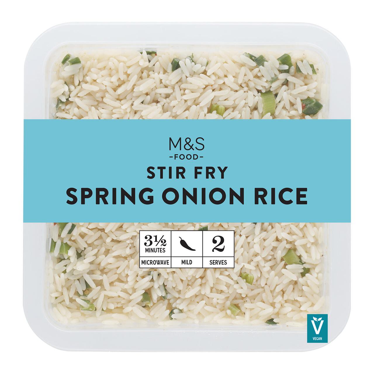 M&S Spring Onion Rice - Ocado