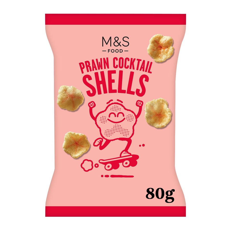 M&S Prawn Cocktail Shells - Ocado