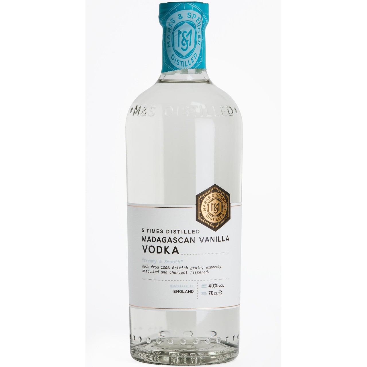 M&S Distilled 5 Times Distilled Madagascan Vanilla Vodka - Ocado