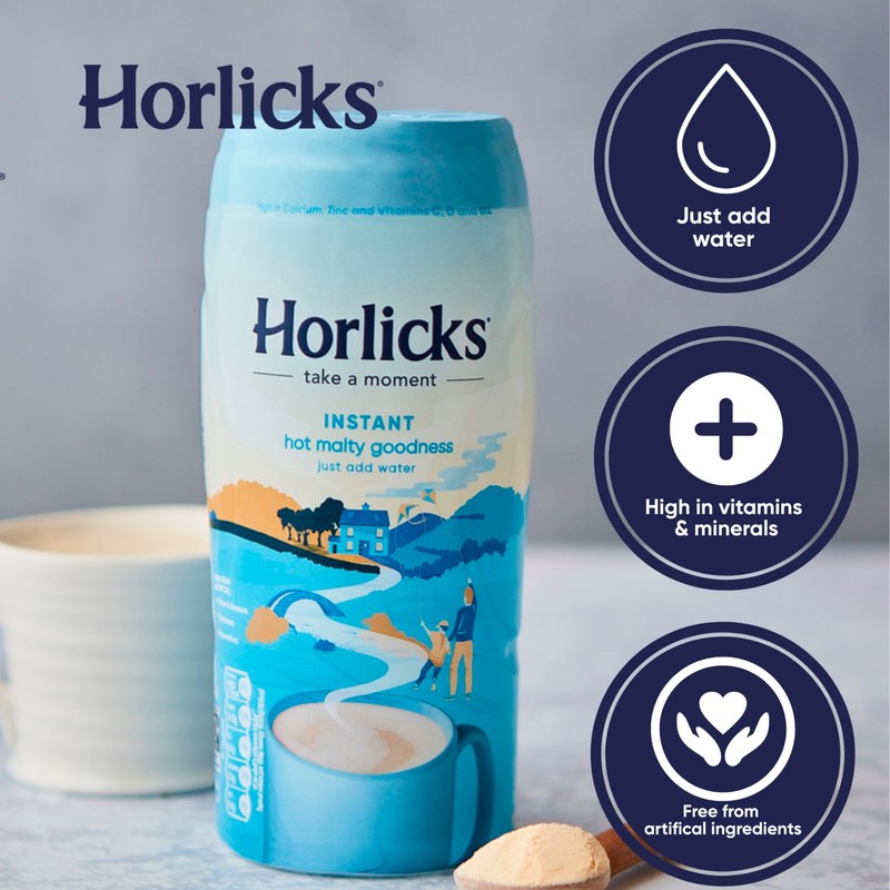 Horlicks Instant Light Malted Drink - Ocado
