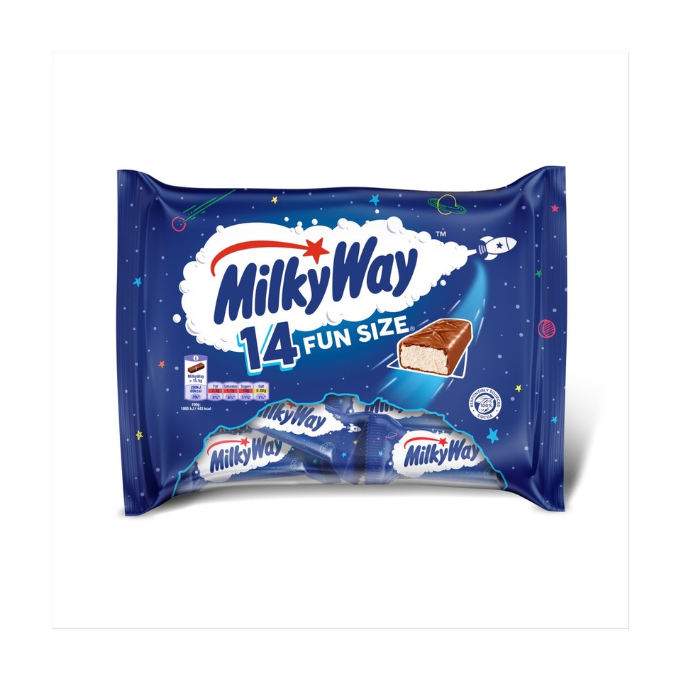 Milky Way Nougat & Milk Chocolate Funsize Snack Bars Multipack - Ocado
