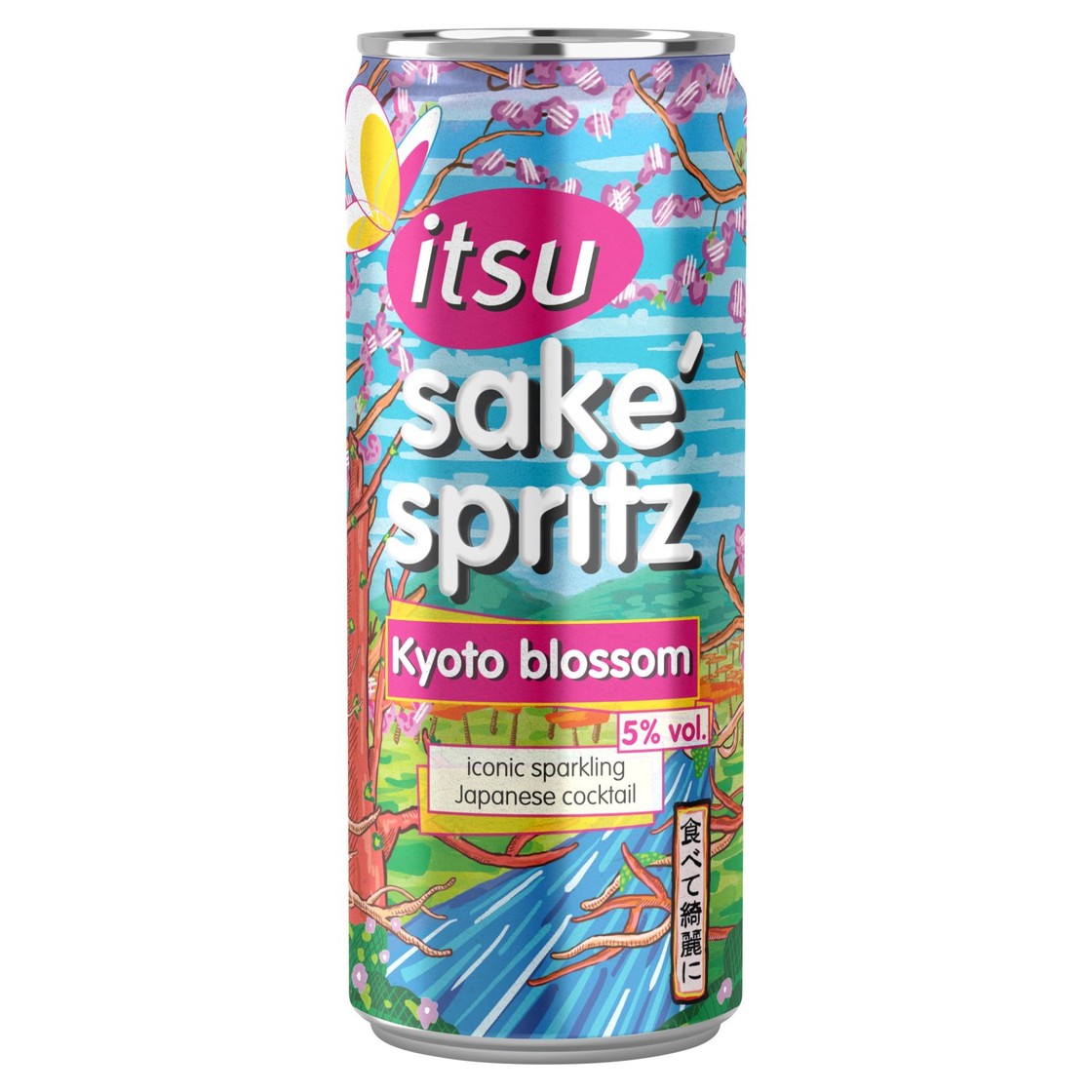 itsu Kyoto Blossom Sake Spritz - Ocado