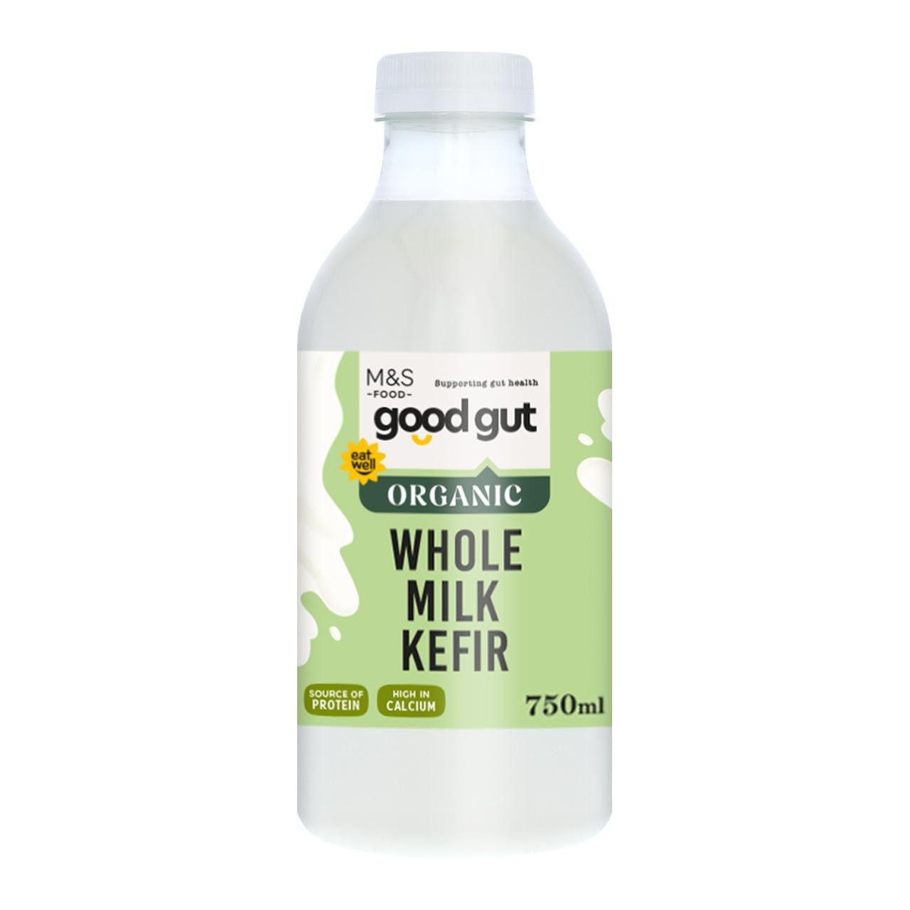 M&S Good Gut Organic Natural Kefir Drink - Ocado