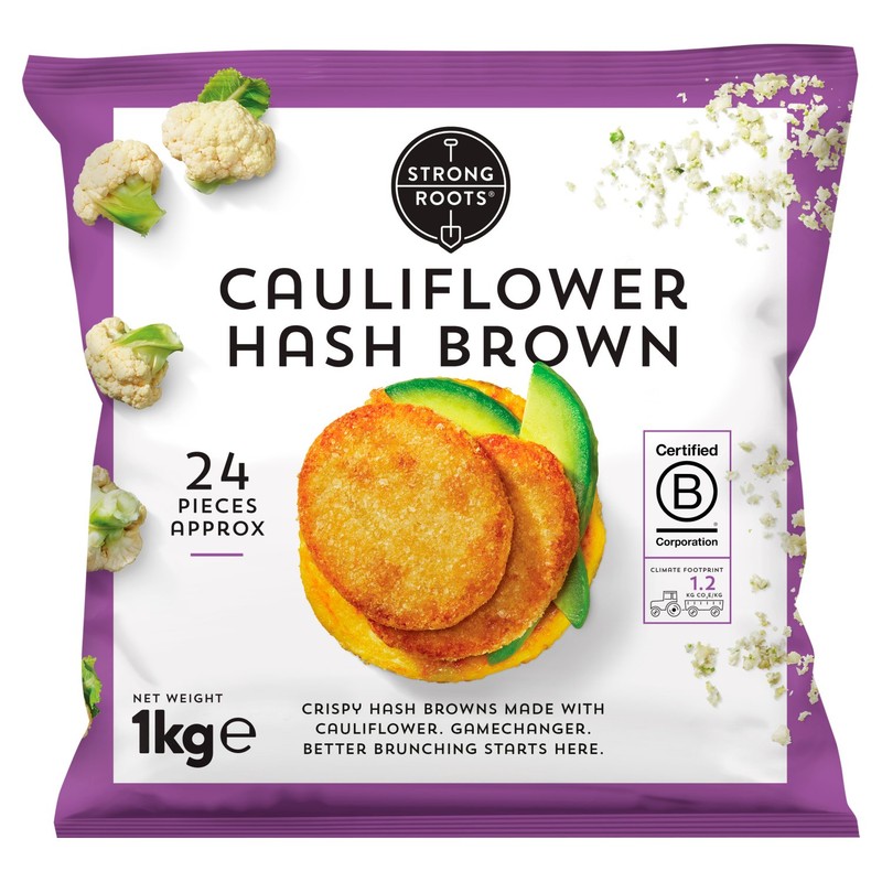 Strong Roots Cauliflower Hash Browns - Ocado