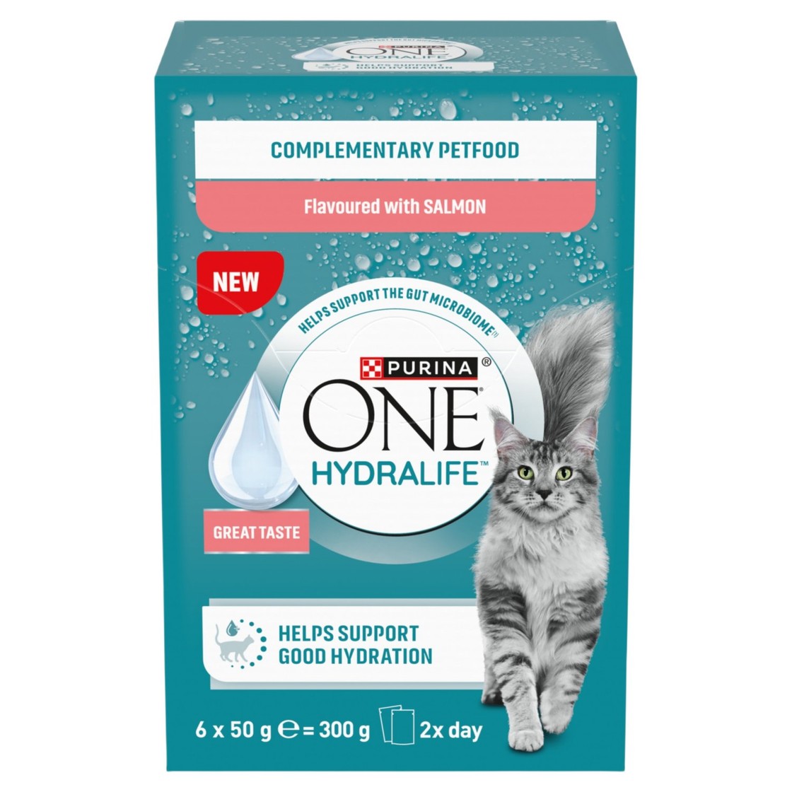 Purina One Hydralife Cat Liquid Salmon - Ocado