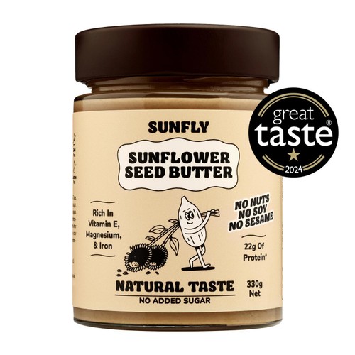 SUNFLY Sunflower Seed Butter, Natural Taste, No added sugar Spread - Ocado