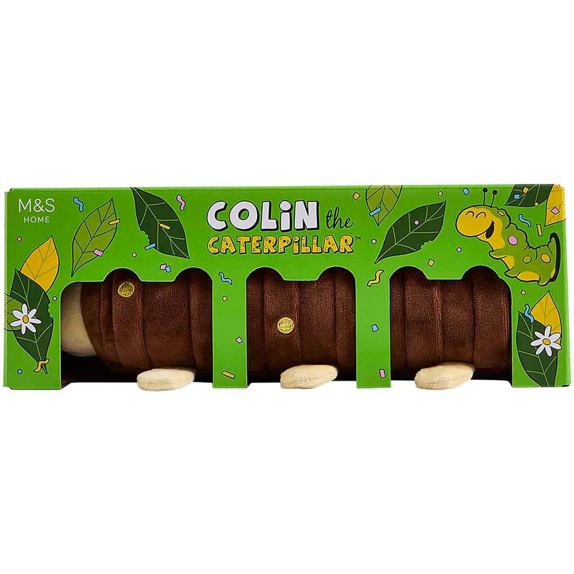 M&S Colin The Caterpillar Dog Toy - Ocado
