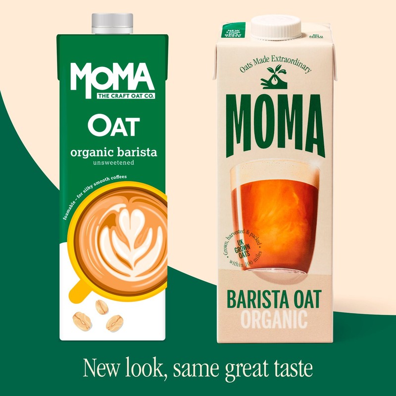MOMA Organic Barista Oat Drink - Ocado