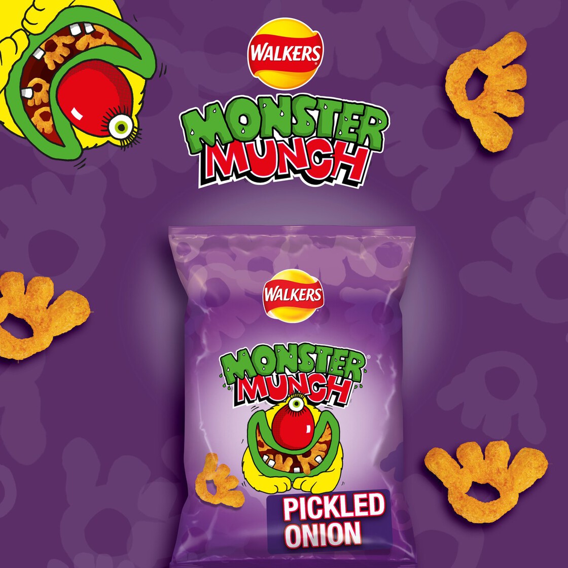 Walkers Monster Munch Variety Multipack Snacks - Ocado