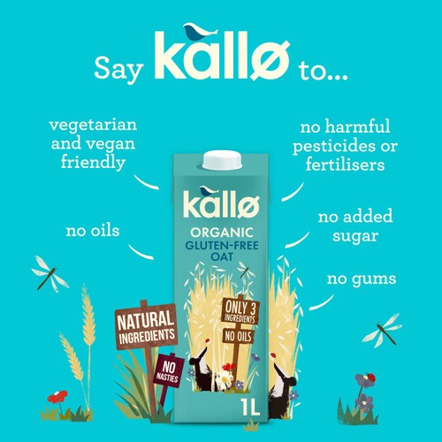 Kallo Organic Oat 11% - Ocado